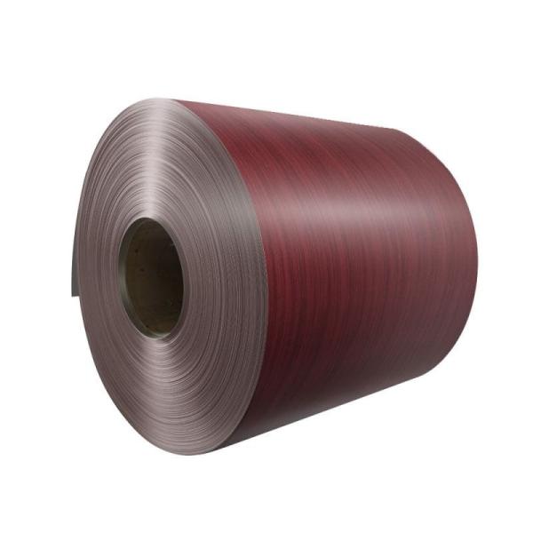 Quality PVDF Imitation Brushed Straight-Line Color-Coated Aluminum Coil for sale
