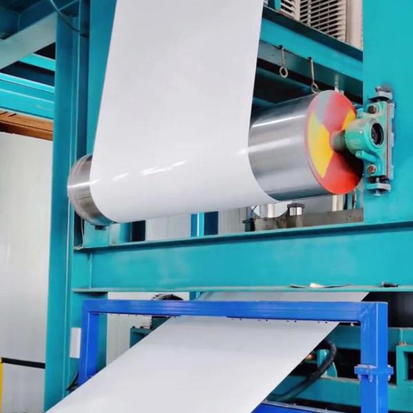 Quality High Gloss PVDF 1220mm Width Aluminium Color Sheets Building Curtain Wall for sale