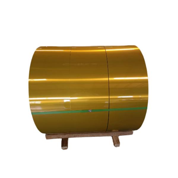Quality AA1070 Alloy Gold Color Mirror Surface Aluminum Material Light Reflector for sale