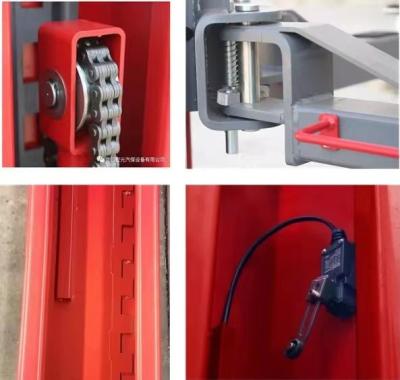 China 5000 kg Twee post auto liften Lifting 45 seconden Veiligheid handleiding Release Mobile 2 Post Lift Te koop