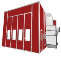 China Customized Bus Spray Booth Ceiling Filter Rate 98% Efficiency and Customization with CE for sale