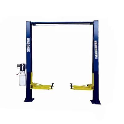 China Vrije verdieping 2 Post Car Lift 4000kg Garage Lifting Equipment Te koop