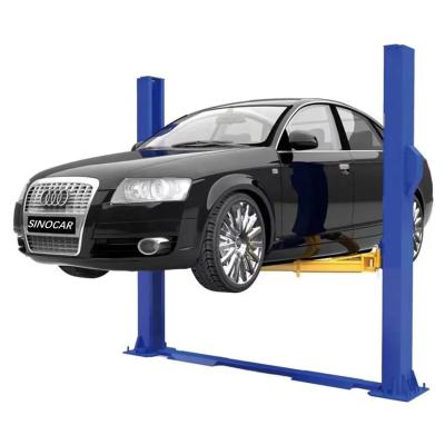 China 5000 kg Twee post auto liften Lifting 45 seconden Veiligheid handleiding Release Mobile 2 Post Lift Te koop