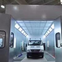China Customized Bus Spray Booth Ceiling Filter Rate 98% Efficiency and Customization with CE for sale