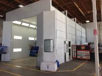 China Customized Bus Spray Booth with High Filtering Rate and Primary Filter for sale