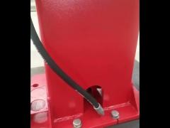 4 Ton With CE Certification Base Floor Two Post Car Lift Manual Unlock 2 Poles Car Elevator
