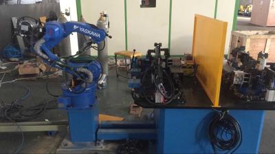 Cina linea di saldatura idraulica industriale del fascio 18T 6.5m/Min Flange Straightening Machine in vendita