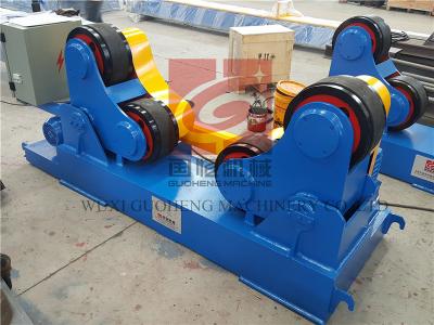 中国 ボイラーのための自動調心1.5KW 20Tの管の溶接の回転子/ローラー 販売のため