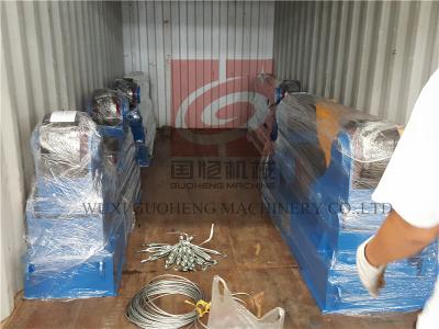 中国 ボイラーのための自動調心1.5KW 20Tの管の溶接の回転子/ローラー 販売のため