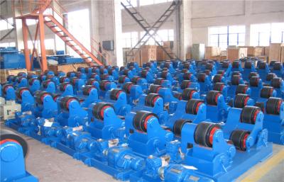 Cina Rullo di saldatura della costruzione 40t della centrale elettrica, rotatore di saldatura regolabile 6-60m/H in vendita
