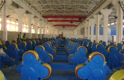 Cina Rullo di saldatura della costruzione 40t della centrale elettrica, rotatore di saldatura regolabile 6-60m/H in vendita