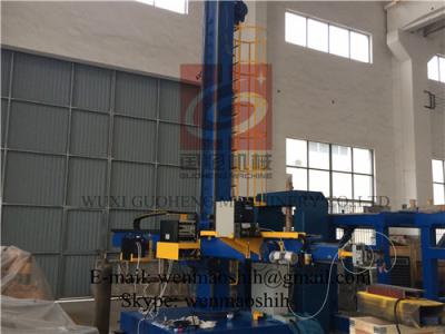 Cina Asta manuale della colonna della saldatura di rotazione, saldatrice dell'asta della colonna 80kg 120mm-1000mm in vendita