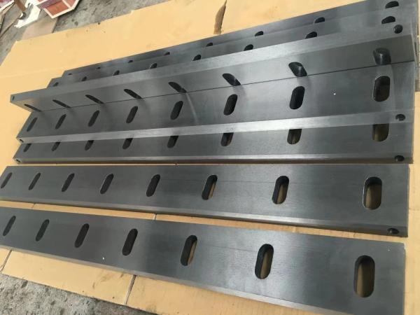 Quality High Hardness HRC 58-62 Shear Cutter Blade For Burr Free Cutting With 6000mm Length for sale