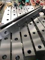 Quality Cr12MoV Sheet Metal Shear Blades With HRC 58-62 Hardness 6000mm Length For for sale
