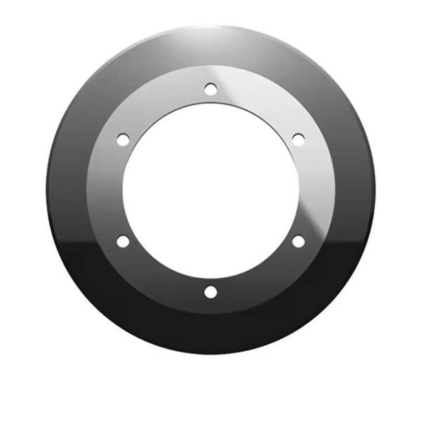 Quality Mirror Finished Ra0.2 Precision TiN Coated Rotary Slitting Blade For Clean Cuts for sale