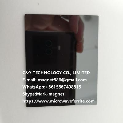 China Curie Point Microwave Ferrite with Low Dielectric Loss Custom Shape Saturation Magnetization for sale