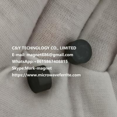 China Curie Point Microwave Ferrite with Low Dielectric Loss Custom Shape Saturation Magnetization for sale