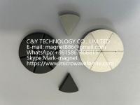 China Microstrip Isolator Circulator Ferrite Material 0.1 MHz to 100 GHz Lithium Garnet for sale