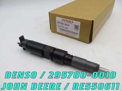 China Genuine Brand New Diesel Common Rail  DENSO Fuel Injector  295700-0010, RE550611 for sale