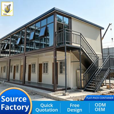 China Low Cost Custom Export Design Modern Large Prefab Homes Shipping Container Living Quarter Room Modular House Units for Sale for sale