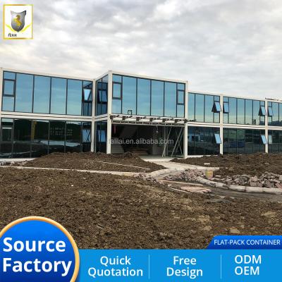 China Low Price Low Cost Shop Detachable Portable 10ft 20ft 40ft Luxury Modular Prefabricated Flat Pack Container Houses for sale