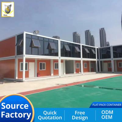 China 20ft 40ft Modular Houses Are Easy to Disassemble and Install, Suitable for Living, Storage and Shopping. for sale