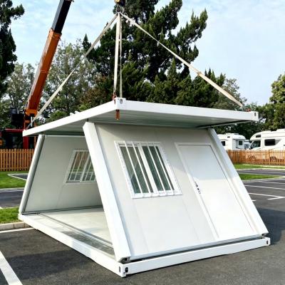 China Factory Low Price Prefab 20ft Foldable Container House Folding Container Refabricated Container House Prefab Houses for sale