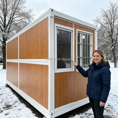 China China Wholesale  Foldable Insulation Expandable Home Prefab  Folded Sale Houses Prefabricated Cheap Prices Fold Out House for sale
