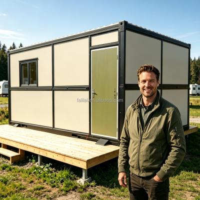 China Hot Sale Ready Use X-type Folding Luxury Container House Tool Free Assembly Collapsible Prefab Building Waterproof Bedroom for sale