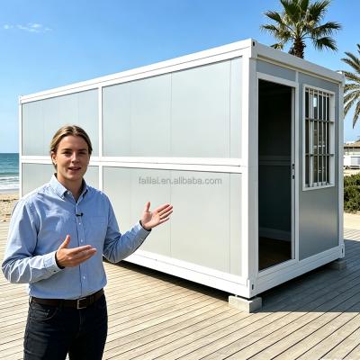 China cheap 20ft Mobile Villa Office Apartment - Breathable Sandwich Panel & Flexible Steel Folding Container for Backyard Upgrade. for sale