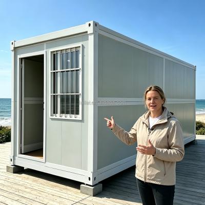 China China cheap High Quality Prefabricated 20ft Prefab Luxury Fold Module Folding Foldable Small Cheap Container Office House Homes for sale