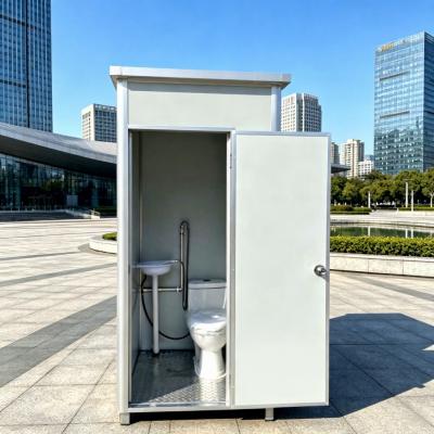China Prefab Cheap Portable Mobile Toilet Camp Restroom Shower Bathroom Washroom Outdoor Public Portable Toilet Price for Sale for sale
