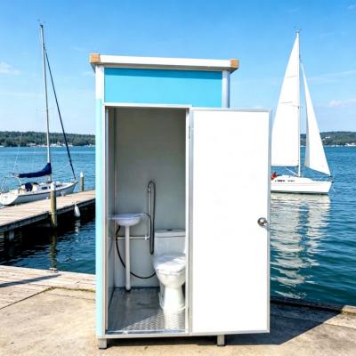 China Factory Customized Portable Outhouse Public Toilet Camping Cabine Mobile Toilettes Shower with Water tank Vip Mobile Wc for Sale for sale