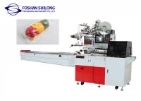 China 90mm Horizontal Pillow Packaging Machine For Biscuit Bread Candy Vegetables for sale