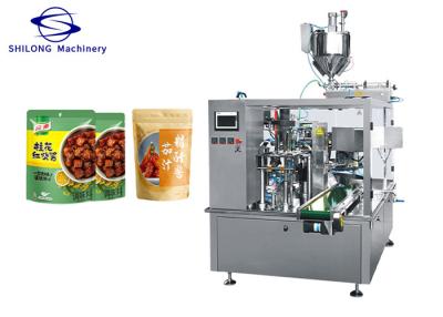 Cina Materiale da otturazione liquido d'angolo automatico del sacchetto di Doypack del becco della macchina imballatrice della minestra in vendita