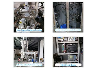 Cina Min laterale di sigillamento 15L/della macchina imballatrice 3 completamente automatici della bustina di tè dell'etichetta 25*25㎜ in vendita