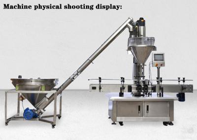 Cina Macchina di rifornimento di Chili Pepper Auger Automated Bottle 2.2KW 1g a 1000g in vendita