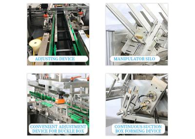 China Cosmetic Soap Horizontal Cartoning Packaging Machine Filling Equipment 1.2T 50box/ Min for sale