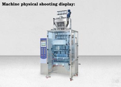 China PAPIERpet mehrspuriger Stock-vertikale Verpackungsmaschine SS304 6500W 380V zu verkaufen