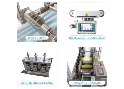 중국 기계 3개의 층 120pcs/분을 만드는 짠것이 아닌 580kg 자동적인 가면 판매용