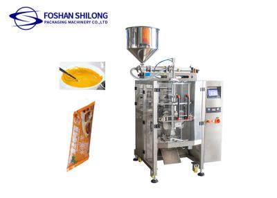 China Máquina de embalagem líquida automática 45deg do malote da água mineral do OEM 1410mm à venda