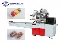 China Tomota Cucumber Vegetable Packing Machine With Automatical Tray for sale