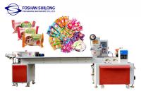 China Soft Hard Candy Packing Machine PLC Touch screen With Multi Function Flow for sale