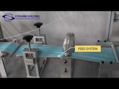 Maschera di protezione automatica non tessuta 580kg che fa min di strato 120pcs/della macchina 3