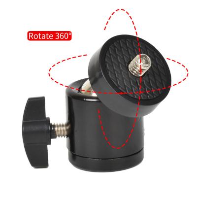 Cina Metallo treppiede del supporto della palla della parte girevole da 360 gradi per la macchina fotografica Ring Light Stand in vendita