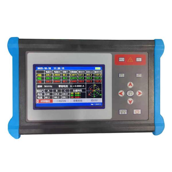 Quality Handheld Power Quality Tester With 3 Phase Voltage 4 Circuit Current Measurement for sale