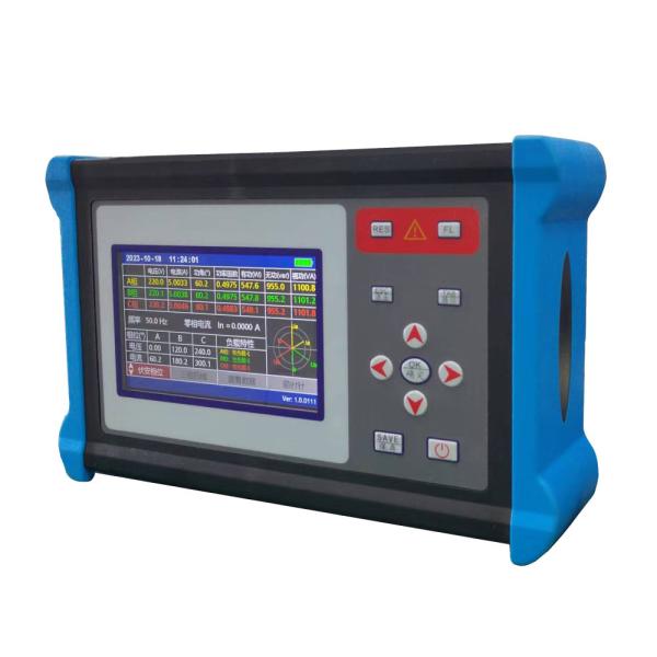 Quality Handheld Power Quality Tester With 3 Phase Voltage 4 Circuit Current Measurement for sale