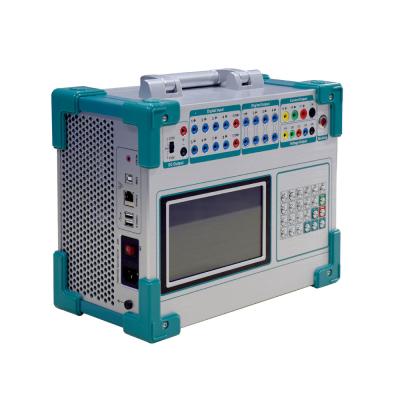 China Multifunctional Microcomputer Relay Protection Tester with 8 Digital Inputs, 4 Outputs and 3-Phase Voltage/Current Output for sale