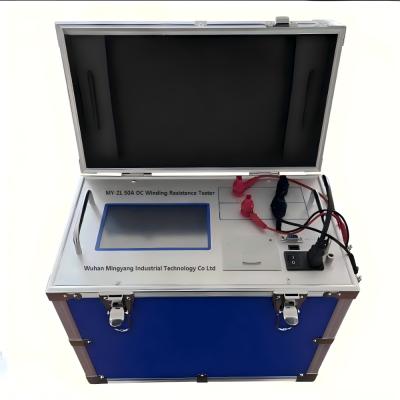 China Portable Battery Powered Micro Ohmmeter Transformer Coil DC Resistance Test Instrument for sale