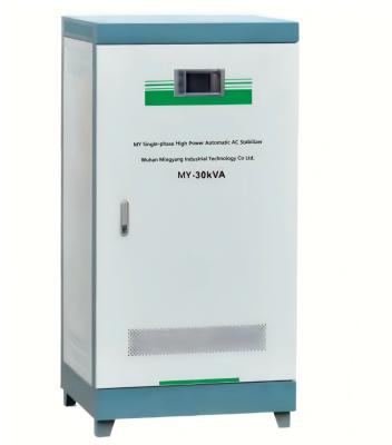 China MY-113 Microcomputer Non-Contact AC Voltage Regulator Single Stabilizer With Overvoltage Overcurrent Phase Loss Protection for sale